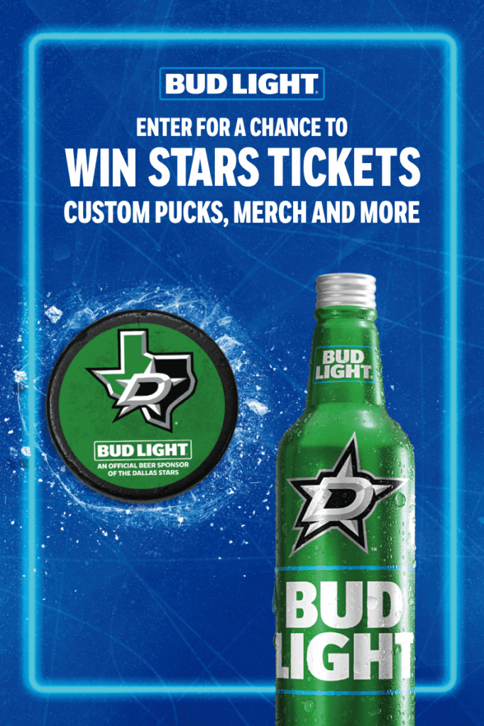 Giveaway - Bud Light + Dallas Stars Sweepstakes 2025